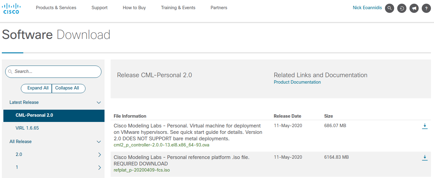 Getting Started with Cisco Modelling Labs 2 Personal Edition - Insecure Wire