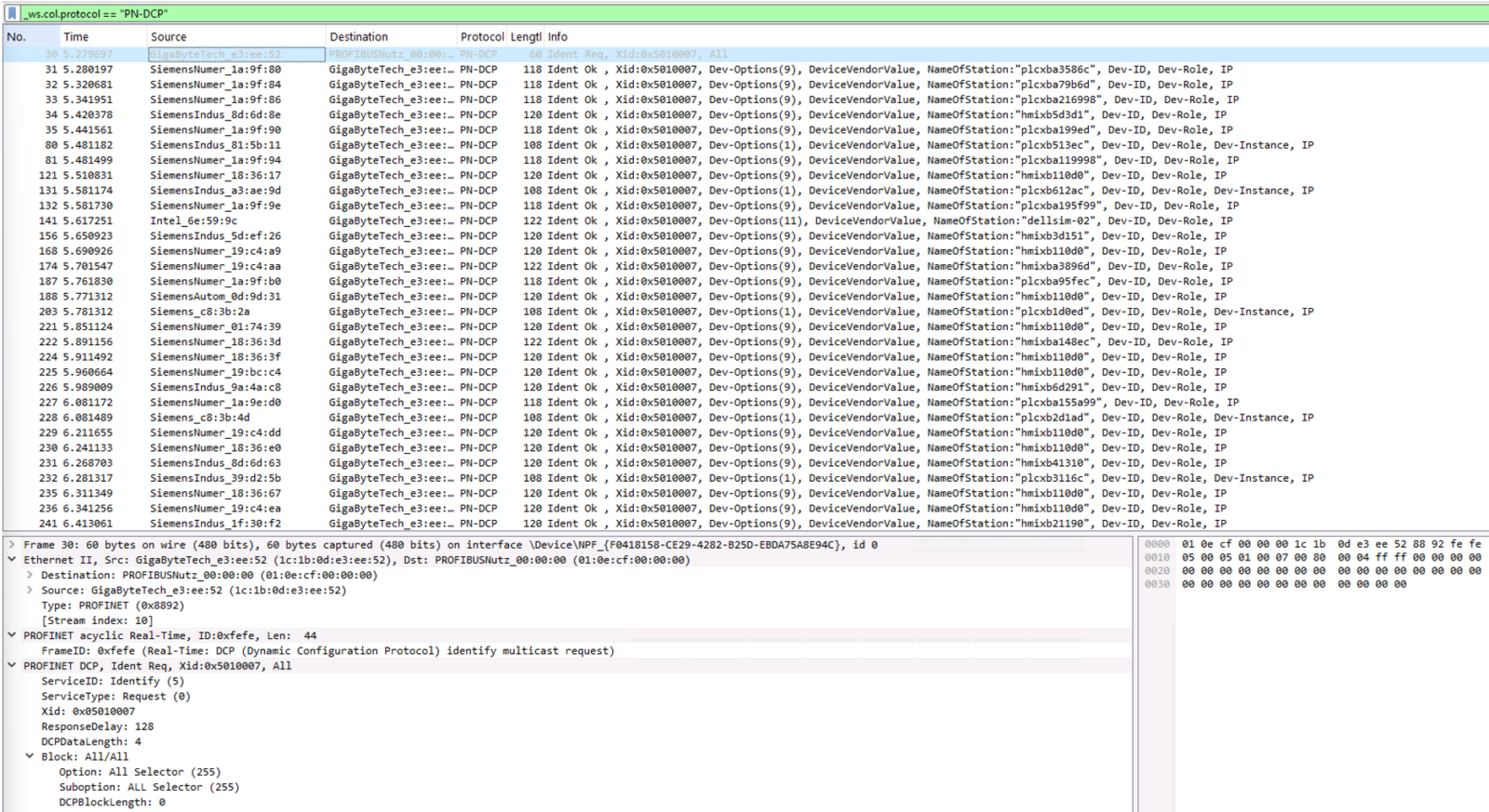 Configuring Siemens Profinet on Cisco Catalyst Switches - Insecure Wire