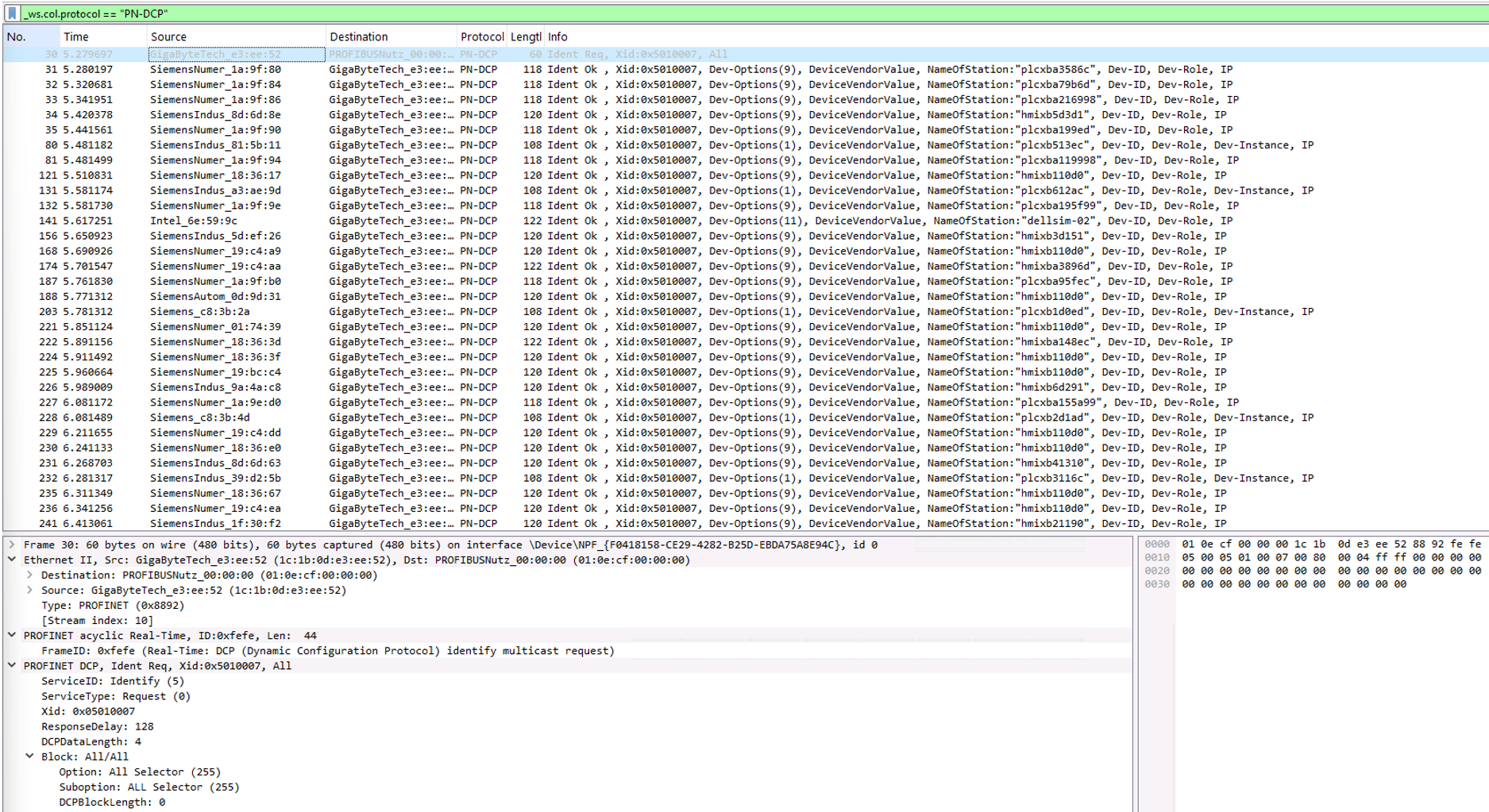 Configuring Siemens Profinet on Cisco Catalyst Switches - Insecure Wire